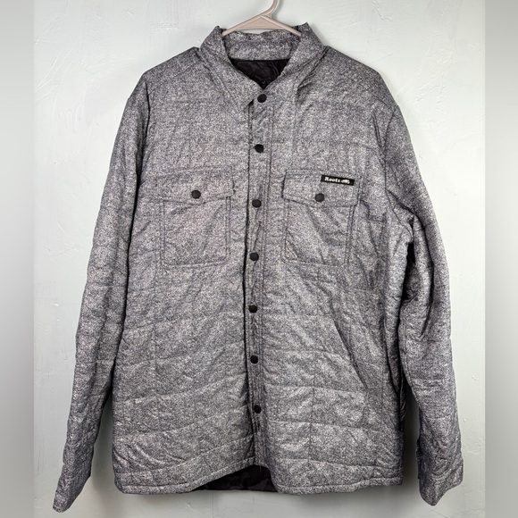 Roots | Jackets & Coats | Roots Charcoal Womens Shirt Jacket | Poshmark